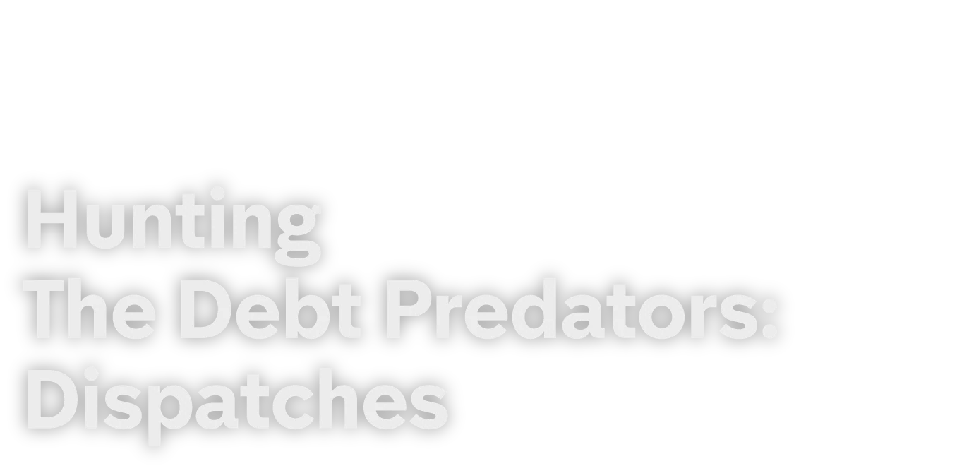 Watch Hunting the Debt Predators: Dispatches | Stream free on Channel 4